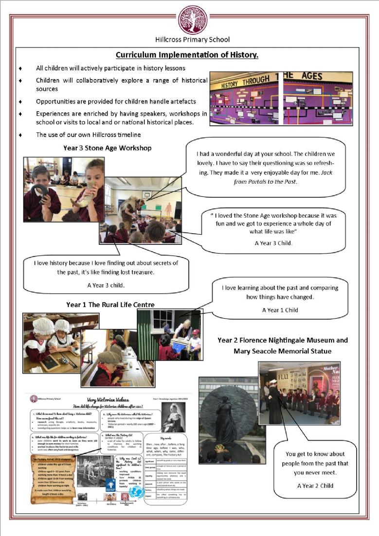 Hillcross Primary - History